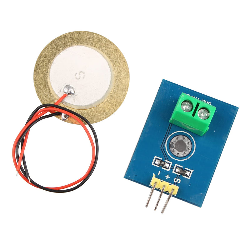 Jopto 5 Pieces Analog Ceramic Piezo Vibration Sensor Module 3 3v 5v Co