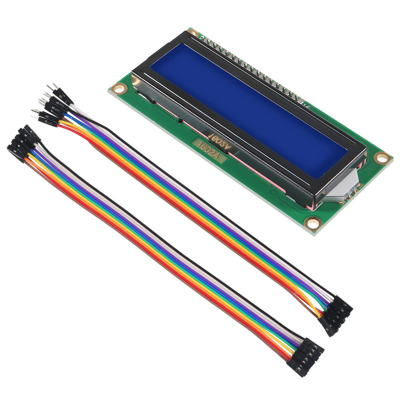 Aitiao 3 Pack 1602 Lcd Display Module Ic I2c Twi 16x2 Characters Serial Interface Adapter Lcd