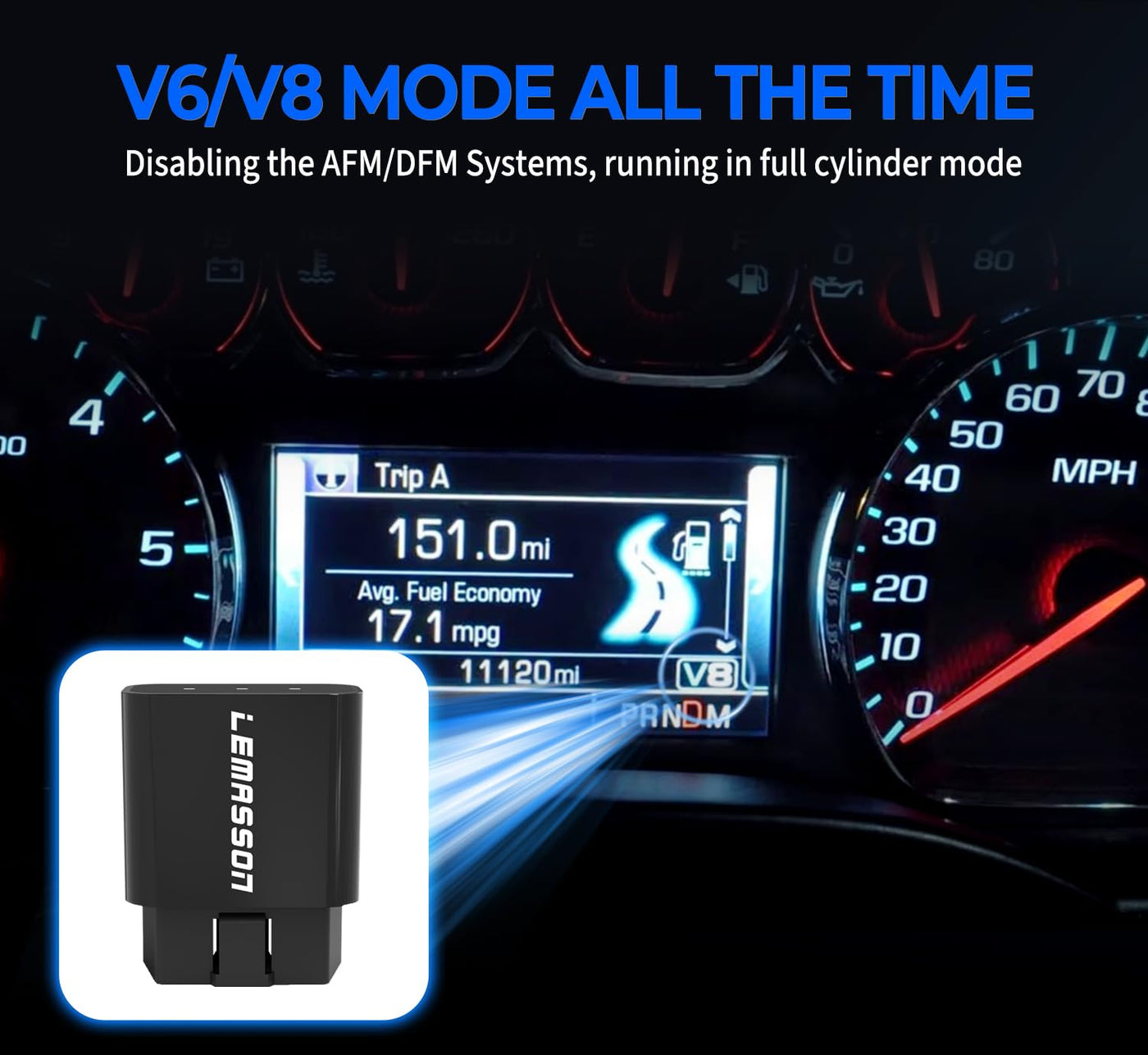 V8 Cylinder Deactivation AFM Disabler For GM Vehicles - Disables Active ...