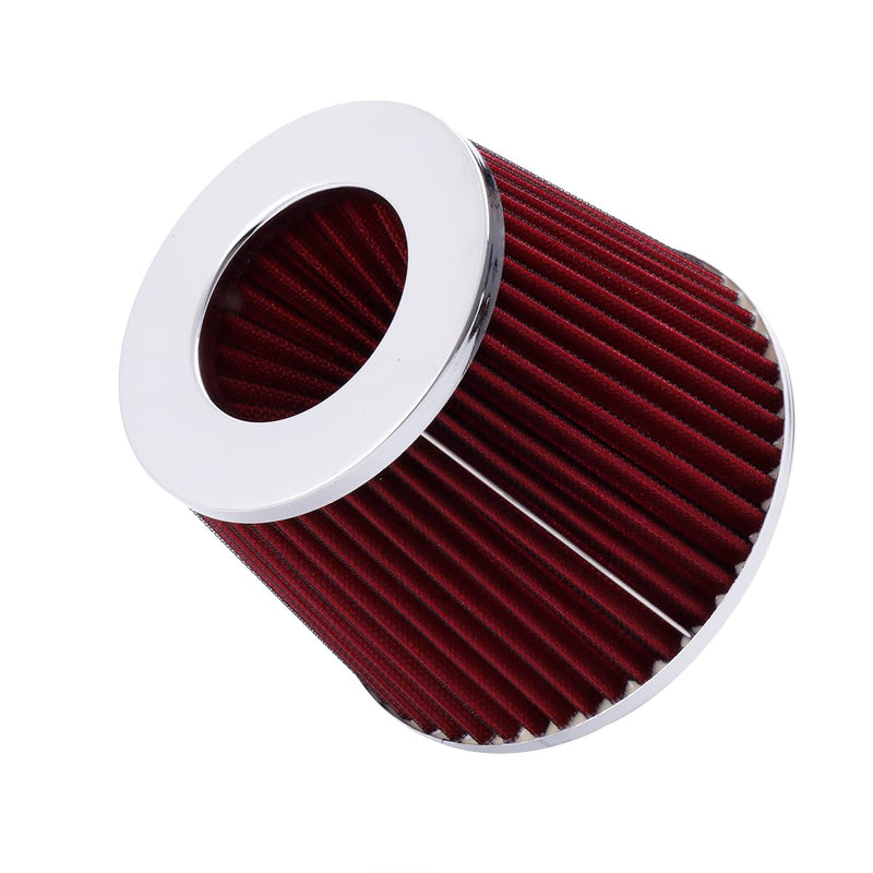 2.5"Universal Clamp-on Air Intake Filter - Washable, High-flow，Lower i ...