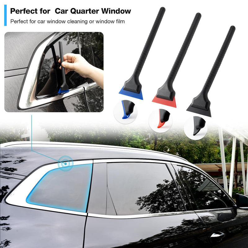 Gomake Vinyl Wrap Tool Kit Small Window Tint Squeegee for Vinyl PPF To ...