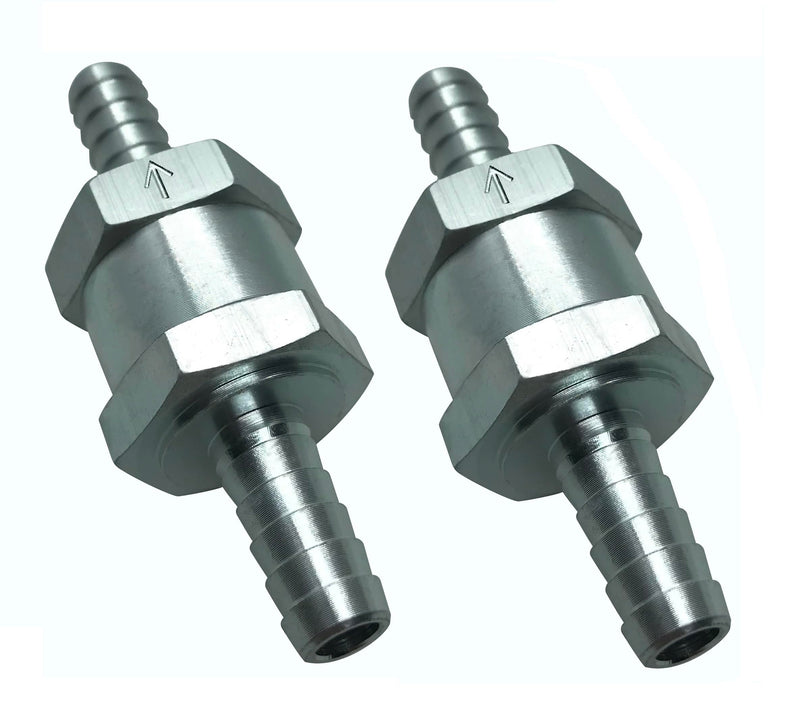 5/16 Fuel Check Valve Non-Return One Way Petrol Diesel Gas Oil Air Alu ...
