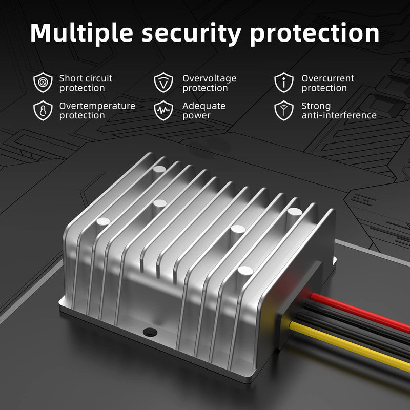 DC 12V to 24V 10A 240W Converter Step Up Voltage Regulator Boost Conve ...
