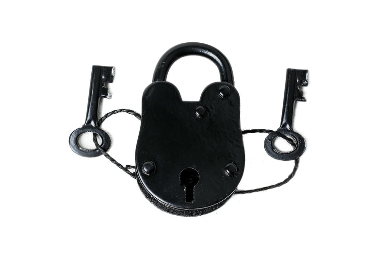 RII Iron Lock and Keys/Old Fashion Lock and Key/Antique Iron Lock with ...