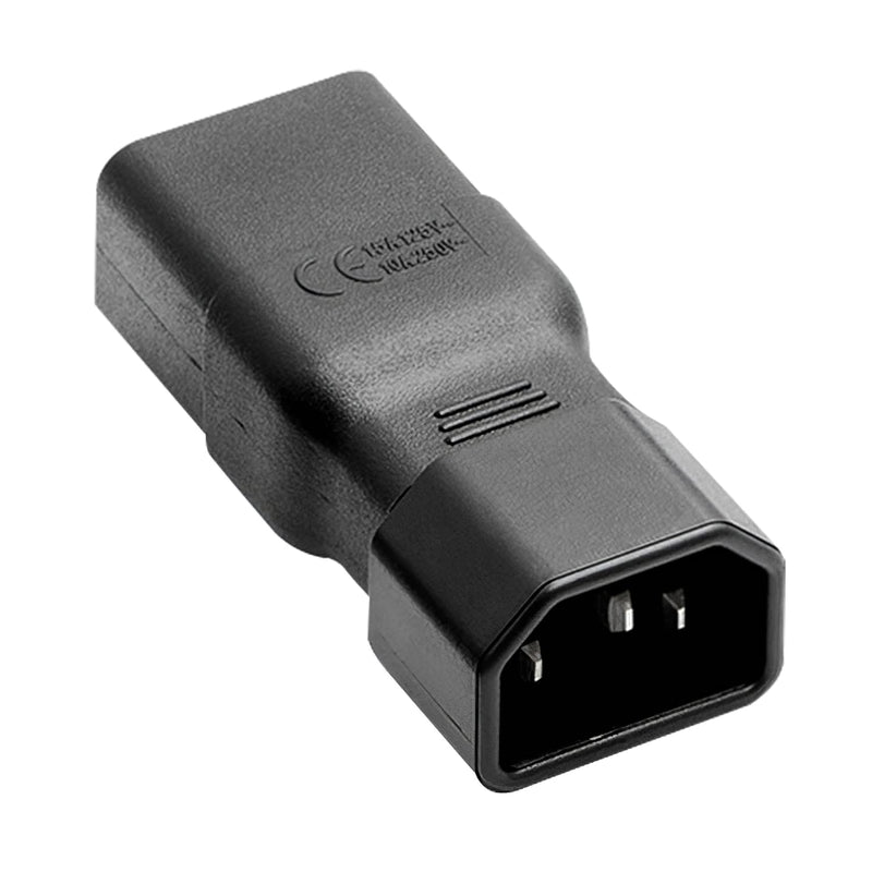 Dracaena PDU UPS Power IEC Male C14 to Female C19 Adapter IEC Connecto– LeoForward Australia