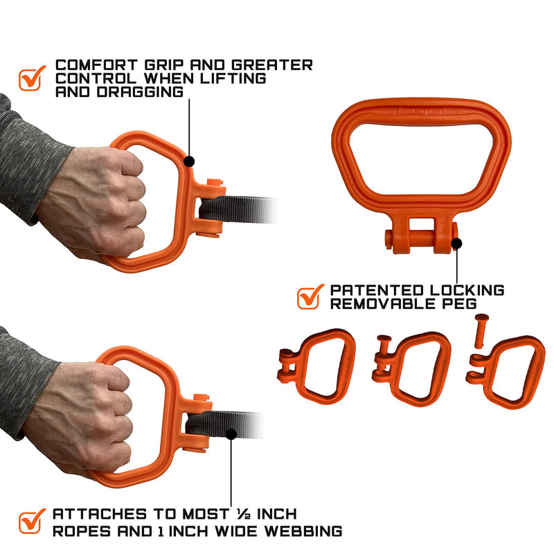 MULTUS Handle and Haul 2 Handle Adjustable Moving Strap for Lifting ...