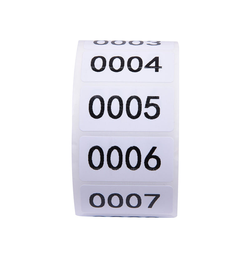 Inventory Labels - Consecutive Number Labels Inventory Stickers ...