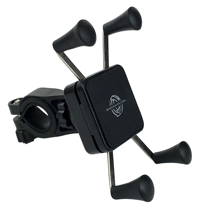 KneeRover Universal Deluxe Phone Holder Mount Designed for Knee Scoote ...